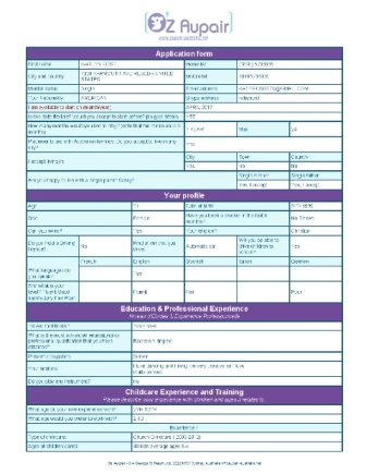 Find an Au Pair - AU PAIR AUSTRALIA